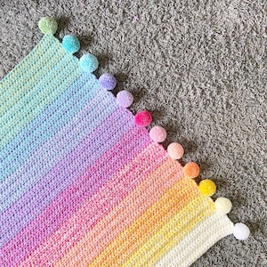 PDF DIGITAL Download-little Gems Craft Shop 'rainbow Pom - Etsy UK