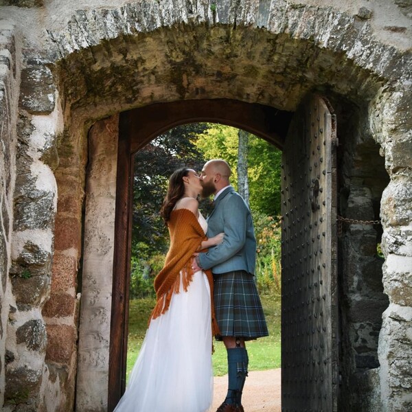 Burnt Orange Shawl, Mohair Evening Wrap, Fall Winter Wedding, Bridal ...