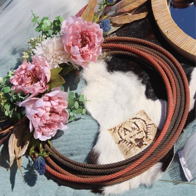 Real Used Cowboy Lariat-lasso Rope-western Decor-farmhouse Decor-rope ...