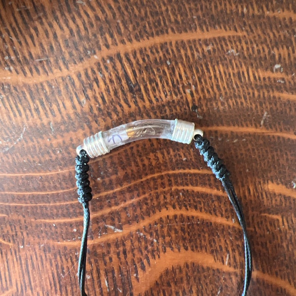 Sand Capsule Bracelet | Beach Sand Bracelet | Hair Locket | Cremation ...