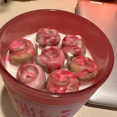 Berry Blue Candle, Blue Raspberry Candle, Cocktail Candle, Soy Wax ...