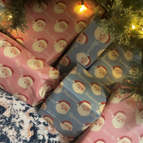 Neon Pink Wrapping Paper Neon Colors Gift Wrap Colorful Abstract ...