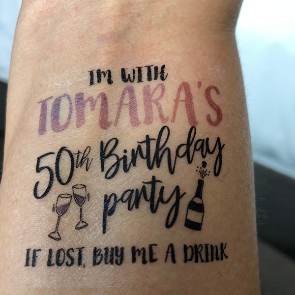 50th Birthday Tattoos, Fifty & Fabulous, 50 and Fabulous, 50th Birthday ...