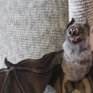 Hand Made Leather Bat Wing - Etsy