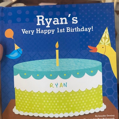 Baby's 1st Birthday First Birthday Book for BOYS Gift for Birthday My ...