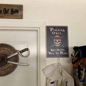 Pirates Only Sign, Pirates Only Decor, Sign for Pirates, Pirate Bar ...