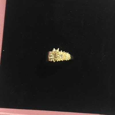 Personalized Birth Flower Ring, Birthday Gifts for Her, Birth Month ...