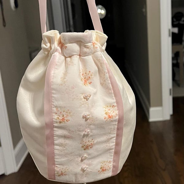 Reticule Silk Jane Austen Bag Regency Victorian Empire Costume Empire ...