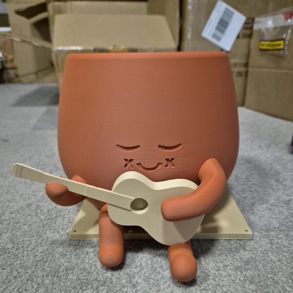 Cute Smiski Display, Cozy Desk Stand Organizer, Modern 3D Printed ...