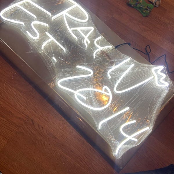 Custom Name Neon Sign|home Decor Wall Decor|wedding Backdrop|wedding ...