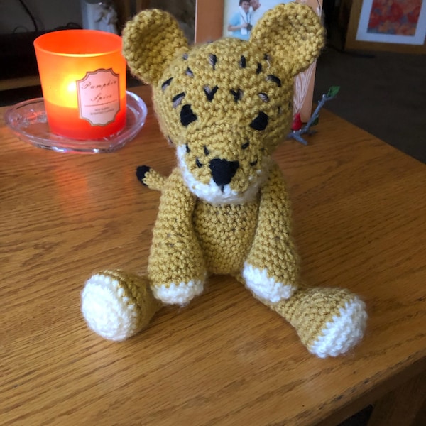 Leopard Crochet Pattern PDF - Crochet Leopard Amigurumi Pattern ...