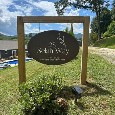 Your Actual Logo Round Small Business Sign Business Custom Circle ...