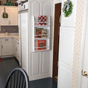 Cook Book Recipe Display Rack Counter Top Shelf Recipe Drawers - Etsy