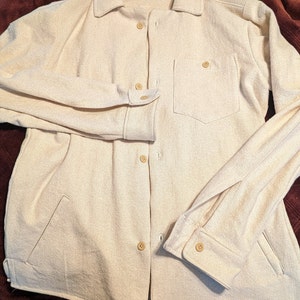 Men's Overshirt Jacket Sewing Pattern, Projector File, and Video ...