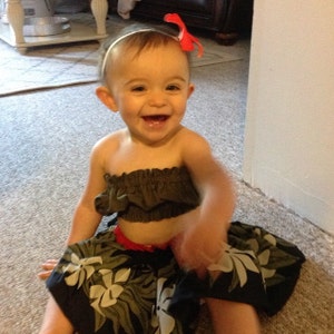 Hula Baby.......polynesian Delight for Little Hula Babes - Etsy