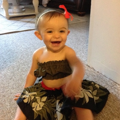 Hula Baby.......polynesian Delight for Little Hula Babes - Etsy