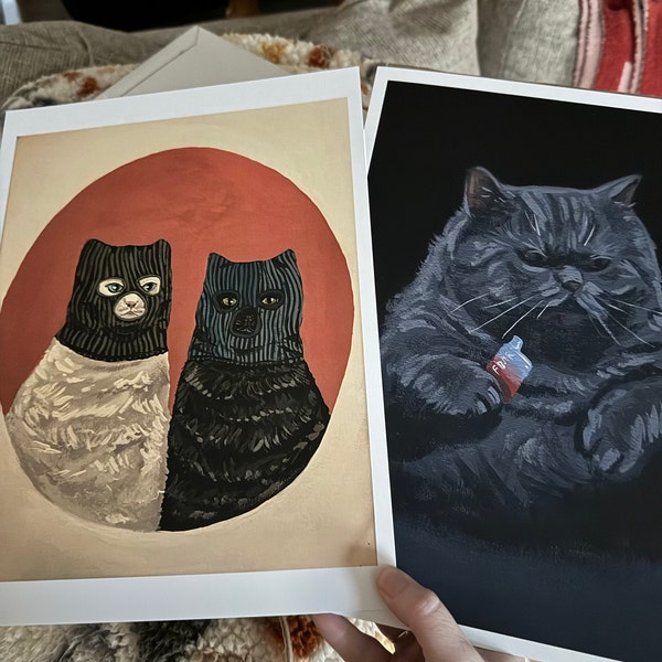 Serial Cuddlers- 9"x12" PRINT - Etsy