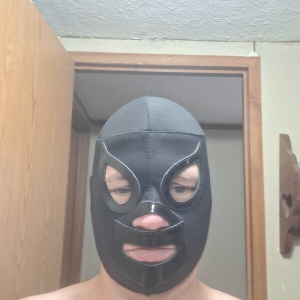 Samurai Wrestling Mask Luchador Costume Wrestler Lucha Libre Mexican ...