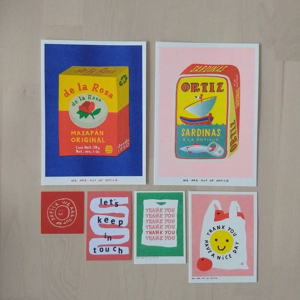 Combined Shipping for 2 Riso Prints of Packaging From All Over the ...