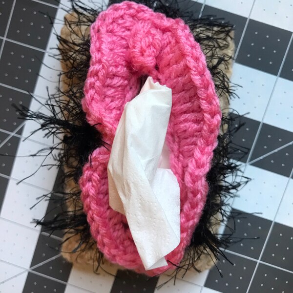 Tissue Cootchie Coo tissue Holder Free US Shipping Mature Content - Etsy