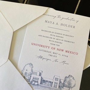 Virginia Graduation Announcements, Invitation, Invite, Univ, Grad ...