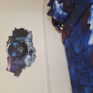 Beach Wall Decal Shore Sunset 3D Smashed Wall Art Sticker - Etsy