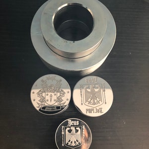Custom Metal Dies for Custom Coin Minting, Coin Minting Rig for ...