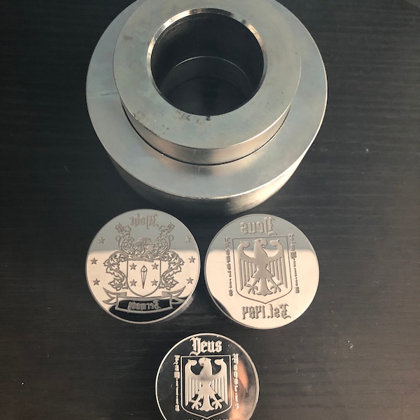 Custom Metal Dies for Custom Coin Minting, Coin Minting Rig for ...