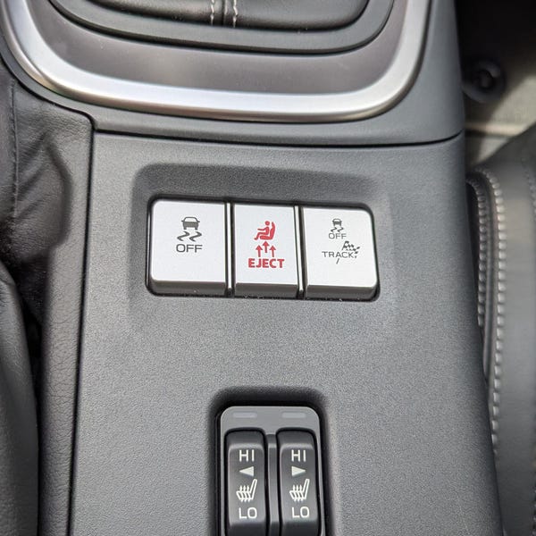 Eject Blank Button Decal Sticker for Scion FRS, Subaru BRZ, Toyota 86 ...