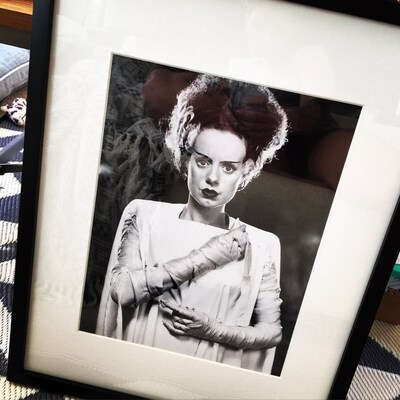 Elsa Lanchester Poster Art Photo the Bride of Frankenstein Hollywood ...