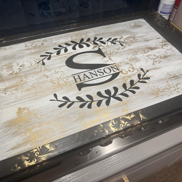 Tray or Tray W Legs, Custom Stove Cover, CUSTOM Sizes, Gas Stove Cover ...