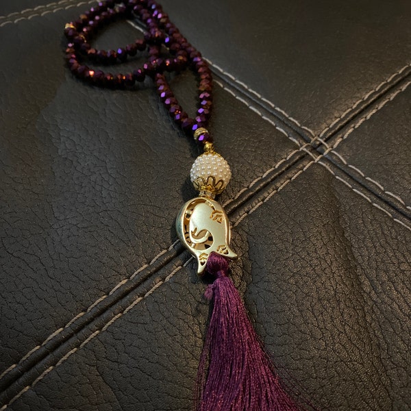 Crystal Tasbih, Misbaha, Islamic Prayer Beads, 99 Beads, Crystal ...