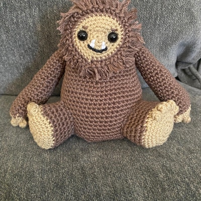 Yeti and Bigfoot Amigurumi Pattern PDF Crochet Pattern Now With Added ...