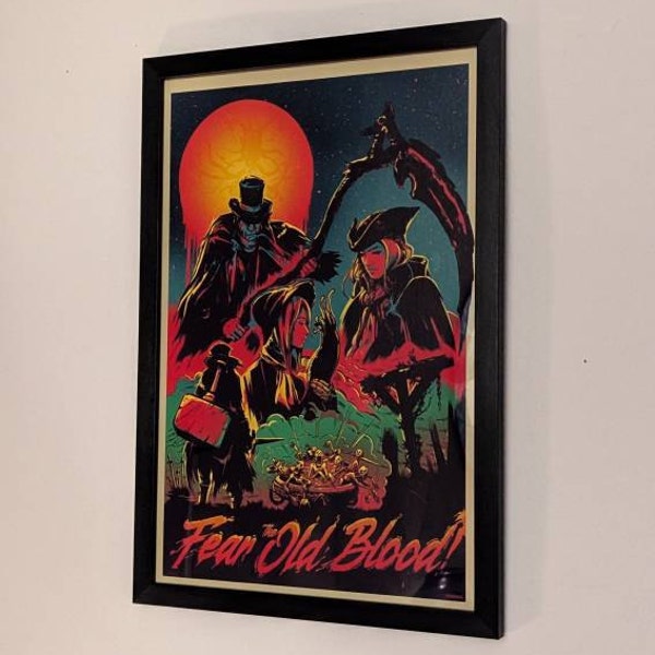 GEHRMAN the FIRST HUNTER Video Game Art Poster, Gaming Poster, Prints ...