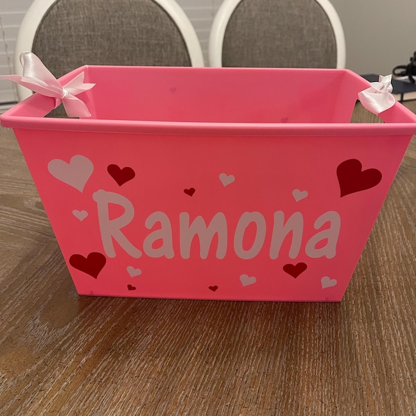 Personalized Popcorn Tub - Birthday Party Favors - Popcorn Container ...