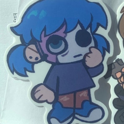 Sally Face Vinyl Sticker Matte 2.75 - Etsy