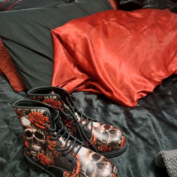 Spooky Halloween Bed Cover, Hooded Skull Bedding Set King Queen, Evil ...