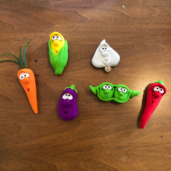 Vegetable Magnets, Vegetables, Magnet Sets, Kitchen Magnets, Vegetable ...