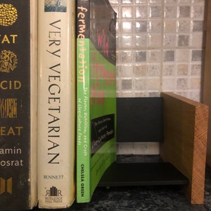 Oak Slate Design Kitchen Utensil Holder Modern Contemporary Style - Etsy