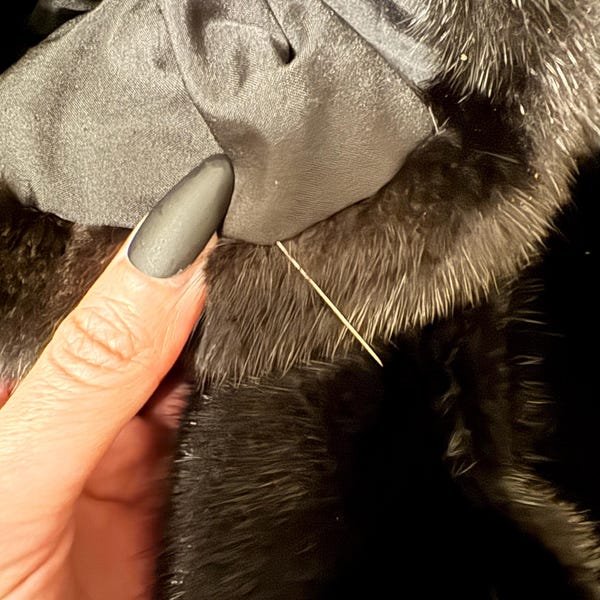 Genuine Crystal Fox Fur Pelt, Super Supple and Lavish as a Fur Stole or ...