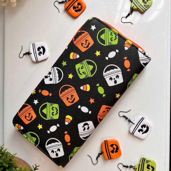Boo Bucket Wallet Purse - Etsy