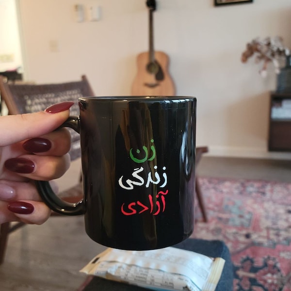 Zan Zendegi Azadi Sticker, Mahsa Amini, Women Life Freedom, Farsi ...