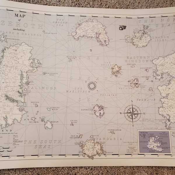 Interwar Lithuania Vintage Map Poster - Tarpukario Lietuvos žemėlapis ...