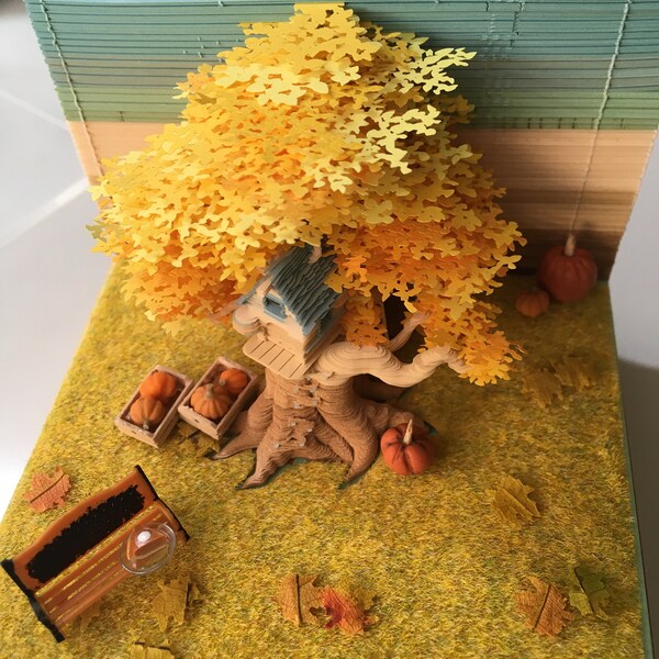 Dollhouse Miniature Fall Leaves - Package of Approx 50 Leaves - 1:12 ...