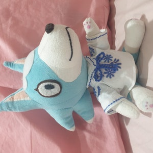 Plush Sewing Pattern PDF Furry Anthro Floppy 20in Plushie DIY Ebook ...