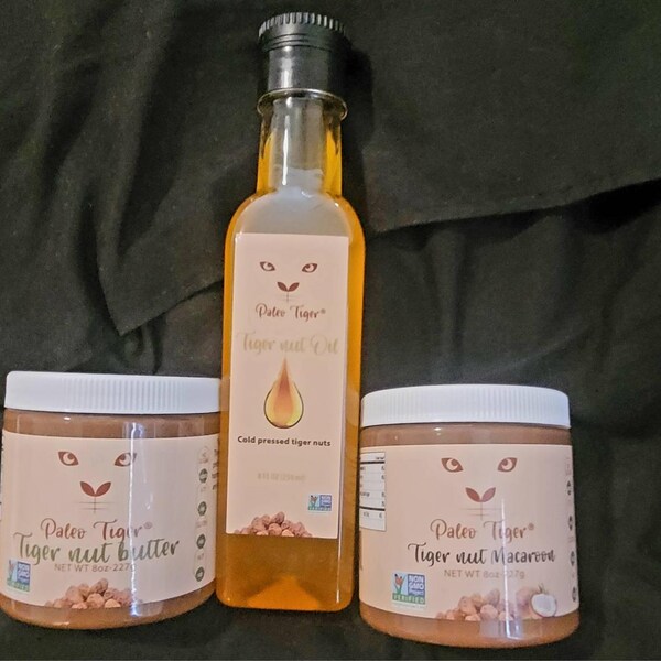 Tiger Nuts Oil, 100% Cold Pressed Oil, Unfiltered Oil, Extracted to ...