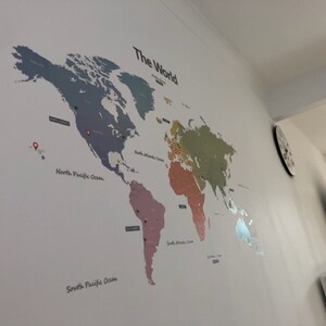 Decowall DW-1307 Planets in the Space Wall Stickers | Etsy