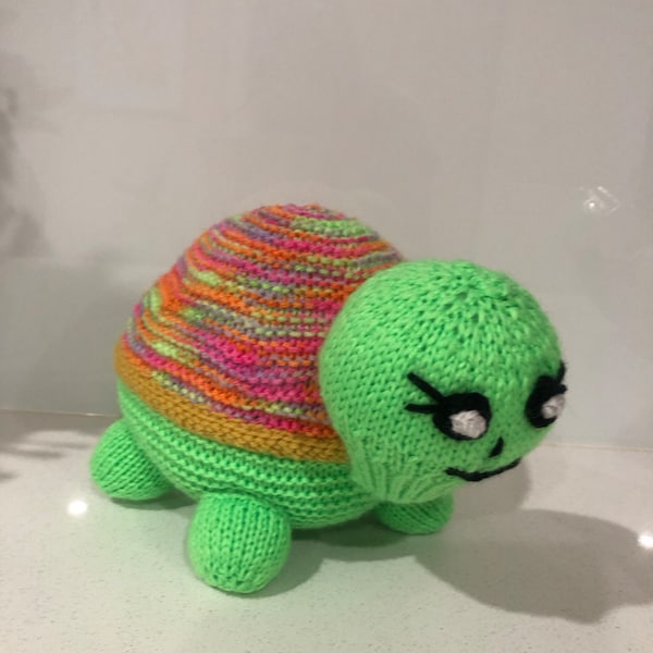 Jugi the Tortoise - Knitting Pattern Soft Toys - Amigurumi Animals Toys ...