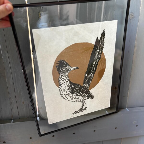 Bewick's Wren | Lino Cut Print | Bird Art | Linoart | Limited Edition ...