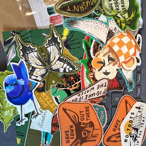 Bundle 10 Vinyl Sticker, Sticker Bundle Pack, Sticker Bundle, Vinyl ...